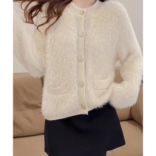 『タイムセール実施中』ZOZO問い合わせ番号:97667960ショップ:by LEGNA，バイレグナブランド:by LEGNA，バイレグナ商品名:フェザーニットカーディガンカテゴリ:トップス>カーディガン/ボレロブランド品番:ot25...