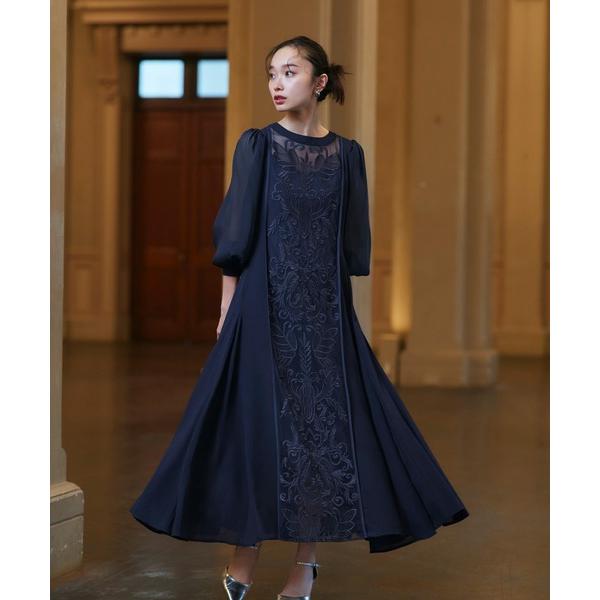 『セール実施中』ZOZO問い合わせ番号:97668541ショップ:RUIRUE BOUTIQUE，ルイルエブティックブランド:RUIRUE BOUTIQUE，ルイルエブティック商品名:オケージョンドレス 結婚式 ストレッチ ｜ 刺繍 レース...