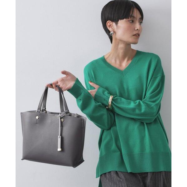 『セール実施中』ZOZO問い合わせ番号:97668634ショップ:OPAQUE.CLIP，オペークドットクリップブランド:OPAQUE.CLIP，オペークドットクリップ商品名:【2WAY/名品】バイカラー3層ミドルトートバッグカテゴリ:バッ...