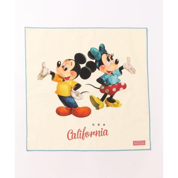 ZOZO問い合わせ番号:97668767ショップ:Rendez-Vous，ランデヴーブランド:Disney，ディズニー商品名:【 Disney 】 American Paradise バンダナ ミッキ＆ミニー 25S8カテゴリ:財布/小物&...
