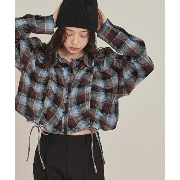 『タイムセール実施中』ZOZO問い合わせ番号:97668796ショップ:titivate，ティティベイトブランド:miette，ミエット商品名:起毛チェックドロストシャツカテゴリ:トップス>シャツ/ブラウスブランド品番:RGJR734...
