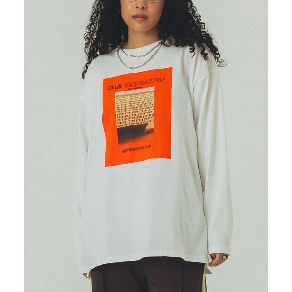 『タイムセール実施中』ZOZO問い合わせ番号:97669031ショップ:ROSE BUD，ローズバッドブランド:ROSE BUD，ローズバッド商品名:(GENE HEAVENS)PHOTO LONG SLEEVE TEEカテゴリ:トップス&...