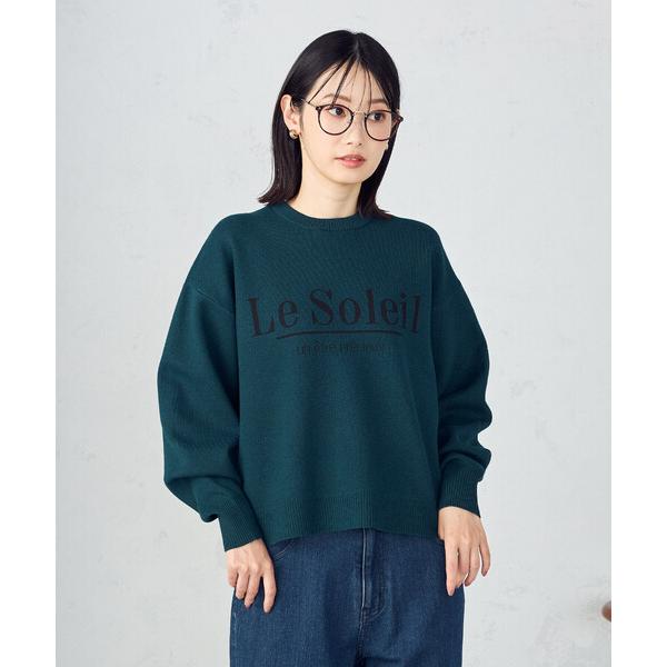 『セール実施中』ZOZO問い合わせ番号:97669391ショップ:COMME CA ISM，コムサイズムブランド:COMME CA ISM，コムサイズム商品名:【ウォッシャブル】スウェットライク　ロゴニットカテゴリ:トップス>ニット/...