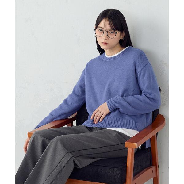 『タイムセール実施中』ZOZO問い合わせ番号:97669396ショップ:COMME CA ISM，コムサイズムブランド:COMME CA ISM，コムサイズム商品名:【ウォッシャブル】日本の色　クルーネックニットカテゴリ:トップス>ニ...