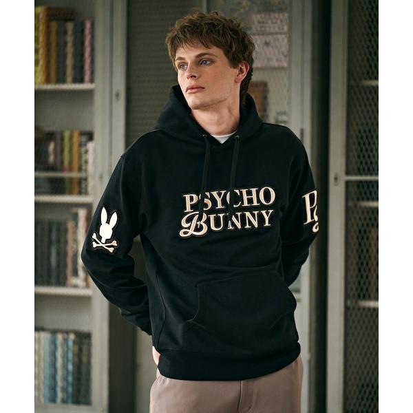 『セール実施中』ZOZO問い合わせ番号:97669451ショップ:Psycho Bunny，サイコバニーブランド:Psycho Bunny，サイコバニー商品名:3Dシグネチャー マルチロゴパーカカテゴリ:トップス>パーカーブランド品番...