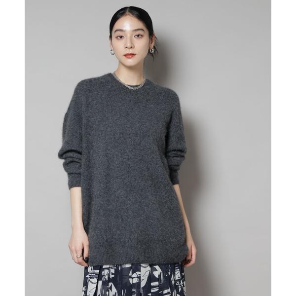 『セール実施中』ZOZO問い合わせ番号:97669847ショップ:NANO universe，ナノユニバースブランド:NANO universe，ナノユニバース商品名:ウォッシャブルフォックスクルーワイドニットプルオーバーカテゴリ:トップス...