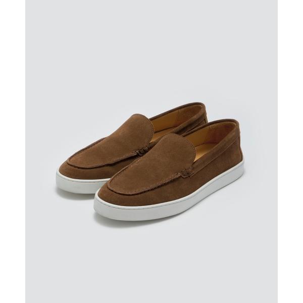 ZOZO問い合わせ番号:97675818ショップ:PELLICO，ペリーコブランド:PELLICO SUNNY，ペリーコサニー商品名:BARTEX メンズ スウェード スリッポン 2.5cm BROWNカテゴリ:シューズ>スリッポンブ...
