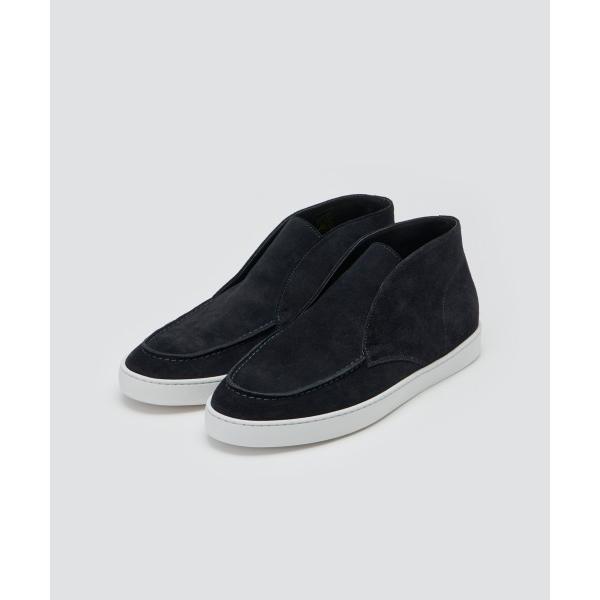 ZOZO問い合わせ番号:97675822ショップ:PELLICO，ペリーコブランド:PELLICO SUNNY，ペリーコサニー商品名:BARTEX メンズ スウェード チャッカ スニーカー 2.5cm NAVYカテゴリ:シューズ>スリ...