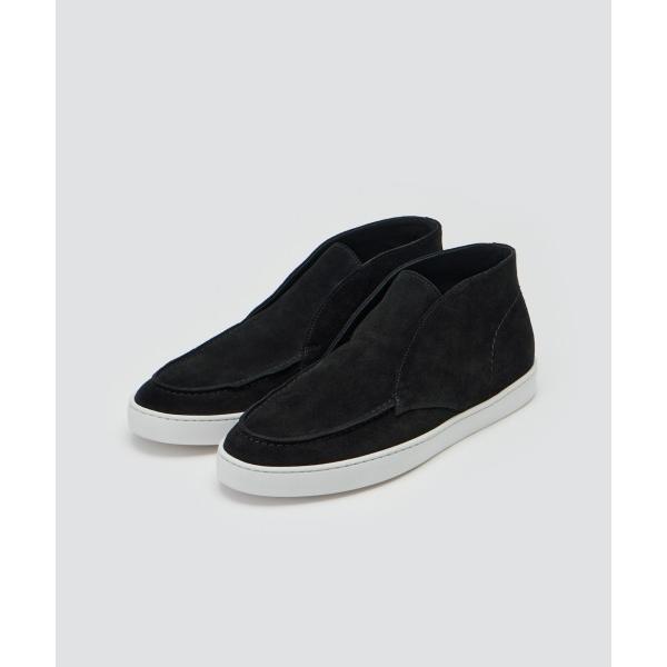 ZOZO問い合わせ番号:97675833ショップ:PELLICO，ペリーコブランド:PELLICO SUNNY，ペリーコサニー商品名:BARTEX メンズ スウェード チャッカ スニーカー 2.5cm BLACKカテゴリ:シューズ>ス...