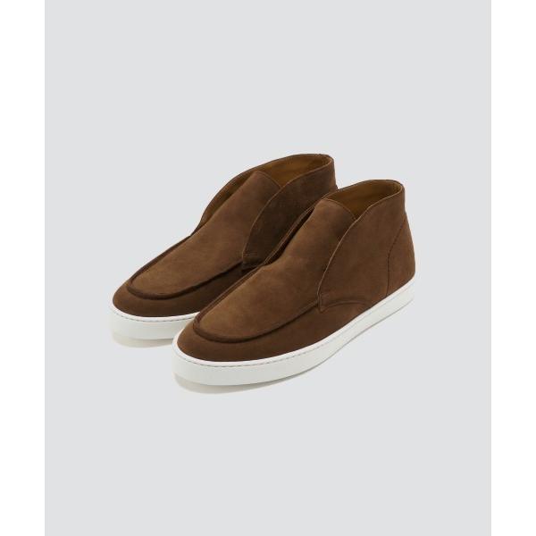 ZOZO問い合わせ番号:97675839ショップ:PELLICO，ペリーコブランド:PELLICO SUNNY，ペリーコサニー商品名:BARTEX メンズ スウェード チャッカ スニーカー 2.5cm BROWNカテゴリ:シューズ>ス...