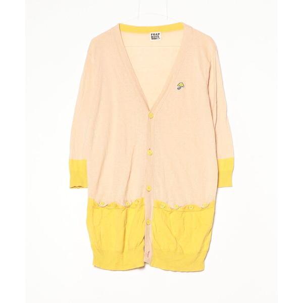 コンディション：B（目立つ使用感なし）使用感が少ない、または気にならないアイテム後身頃：毛玉ZOZO問い合わせ番号:97686247ショップ:ZOZOUSED，ゾゾユーズドブランド:FRAPBOIS half，フラボアハーフ商品名:刺繍ニッ...