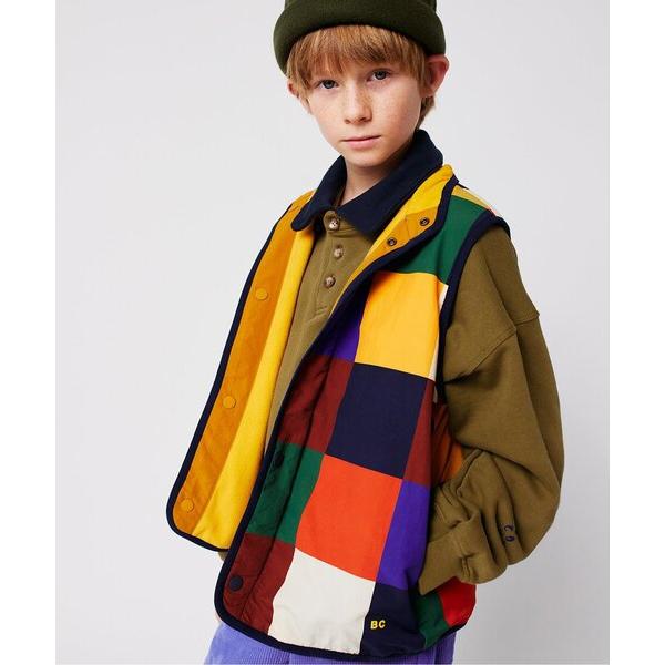 『セール実施中』ZOZO問い合わせ番号:97700711ショップ:F.O.Online Store，エフオーオンラインストアブランド:BOBO CHOSES，ボボショーズ商品名:Multicolor reversibleベスト【キッズ】カテ...