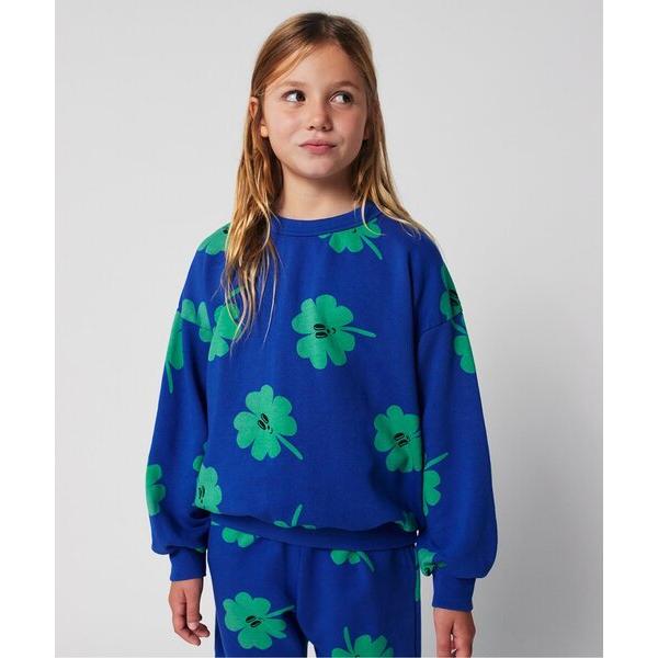 『セール実施中』ZOZO問い合わせ番号:97700739ショップ:F.O.Online Store，エフオーオンラインストアブランド:BOBO CHOSES，ボボショーズ商品名:総柄Lucky Cloverトレーナー【キッズ】カテゴリ:トッ...