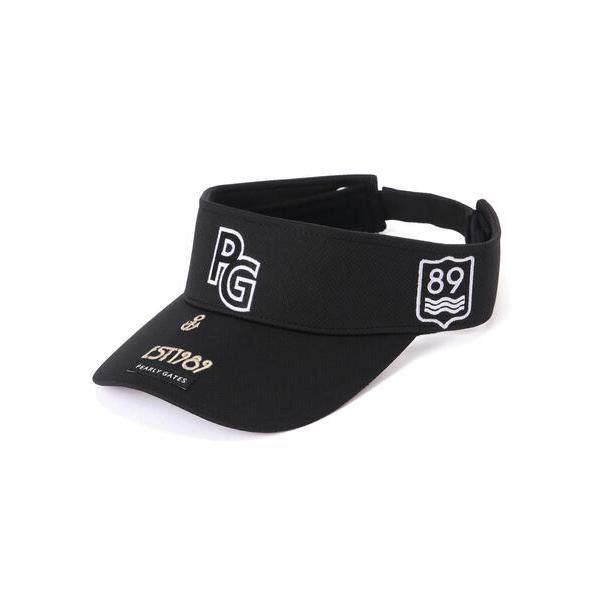 ZOZO問い合わせ番号:97701233ショップ:the HOUSE，ザハウスブランド:PEARLY GATES，パーリーゲイツ商品名:【PEARLY GATES】PGロゴベーシックバイザー (UNISEX)カテゴリ:帽子>サンバイザ...