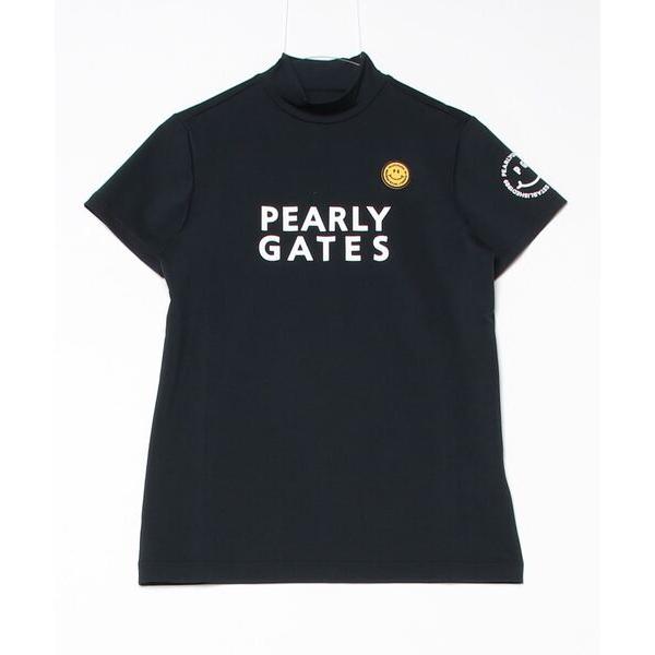 ZOZO問い合わせ番号:97701265ショップ:the HOUSE，ザハウスブランド:PEARLY GATES，パーリーゲイツ商品名:【PEARLY GATES】PG is PG ベアカノコ半袖ハイネックカットソーカテゴリ:トップス&gt...