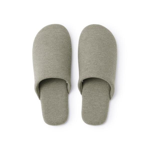 ZOZO問い合わせ番号:97702838ショップ:無印良品，ムジルシリョウヒンブランド:無印良品，ムジルシリョウヒン商品名:綿鹿の子履き心地やわらか足なりスリッパカテゴリ:インテリア>ルームシューズ/スリッパブランド品番:455058...