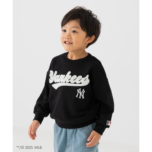 ZOZO問い合わせ番号:97702916ショップ:JAM ＆ LINK，ジャムアンドリンクブランド:MLB，メジャーリーグベースボール，chil2，チルツー商品名:〈MLB〉ワイドシルエット サガラ刺繍ロゴ 裏毛トレーナーカテゴリ:トップス...