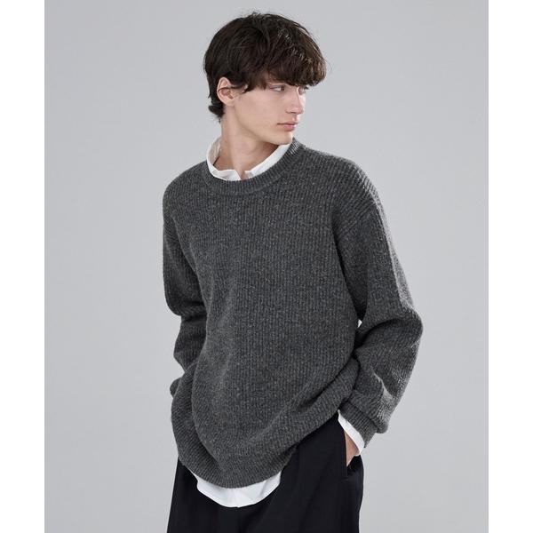 『タイムセール実施中』ZOZO問い合わせ番号:97703104ショップ:EMMA CLOTHES，エマ クローズブランド:LUENNA，ルエナ商品名:【LUENNA】Basic Ribbed Knit Sweater / ベーシック畦編みニ...