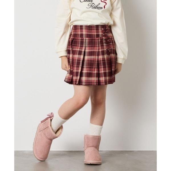 『タイムセール実施中』ZOZO問い合わせ番号:97703517ショップ:a.v.v，アー・ヴェ・ヴェブランド:a.v.v，アーヴェヴェ商品名:【大人気！追加生産/選べる素材】[110-160]レースアッププリーツスカパンカテゴリ:パンツ&g...