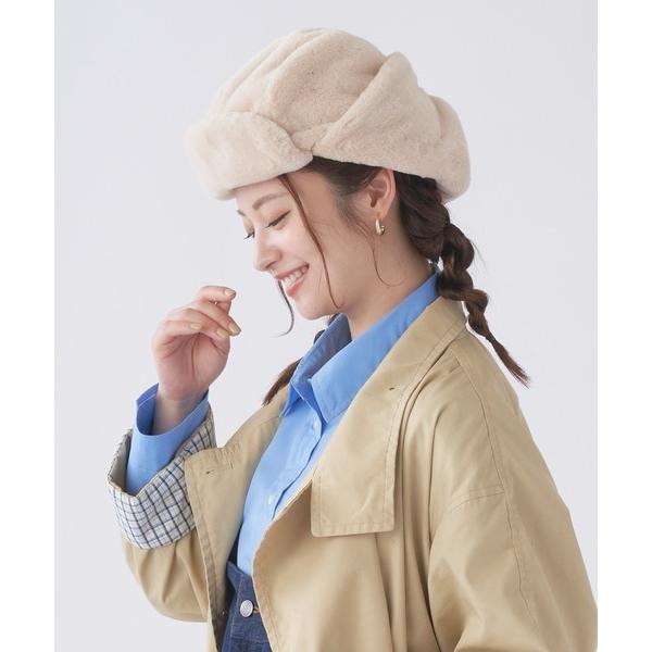 『セール実施中』ZOZO問い合わせ番号:97703546ショップ:MOONBAT，ムーンバットブランド:estaa，エスタ，MOONBAT，ムーンバット商品名:ボリュームファー ”フライトキャップ”カテゴリ:帽子>キャップブランド品番...