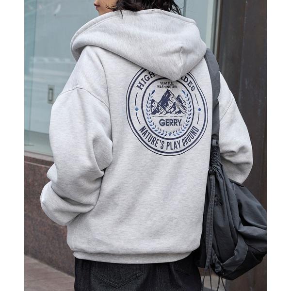 『タイムセール実施中』ZOZO問い合わせ番号:97703956ショップ:MONO-MART，モノマートブランド:GERRY，ジェリー，MONO-MART，モノマート商品名:GERRY/ジェリー 別注 バックサークルロゴプリント ビッグシルエ...