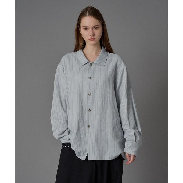 『タイムセール実施中』ZOZO問い合わせ番号:97704058ショップ:MUHET，ミュエータブランド:ONCILY，オンシェリー商品名:SILVER BUTTON LONG SLEEVE SHIRT / シルバーボタンロングスリーブシャツ...