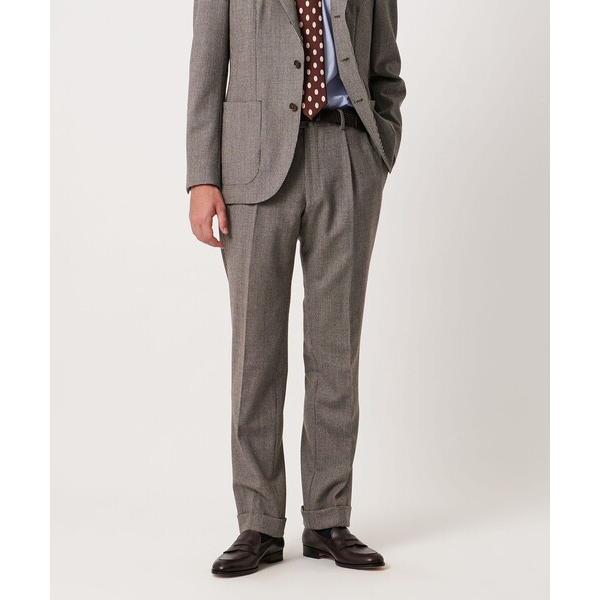 『セール実施中』ZOZO問い合わせ番号:97704257ショップ:UNITED ARROWS，ユナイテッドアローズブランド:UNITED ARROWS，ユナイテッドアローズ商品名:ハウンドトゥース 1プリーツ パンツ R―MODELカテゴリ...