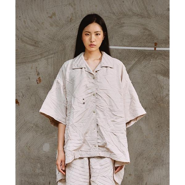 『タイムセール実施中』ZOZO問い合わせ番号:97704422ショップ:Seivson，セイヴソンブランド:Seivson，セイヴソン商品名:【Seivson x (A)crypsis】Aero Fold Shirtカテゴリ:トップス&gt...