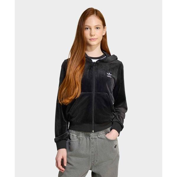 『セール実施中』ZOZO問い合わせ番号:97704853ショップ:adidas，アディダスブランド:adidas，アディダス，adidas Originals，アディダスオリジナルス商品名:ベロア ジップ パーカー / アディダスオリジナル...