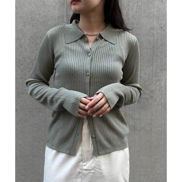 『セール実施中』ZOZO問い合わせ番号:97705063ショップ:unit lab，ユニットラボブランド:&amp;g'aime，アンジェム商品名:【＆g'aime】シアーラメポロニット　Sheer Lurex Polo Knitカテゴリ:...