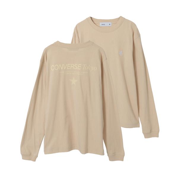 『セール実施中』ZOZO問い合わせ番号:97706416ショップ:CONVERSE TOKYO，コンバーストウキョウブランド:CONVERSE TOKYO，コンバーストウキョウ商品名:BACK LOGO LONGSLEEVE TEEカテゴリ...