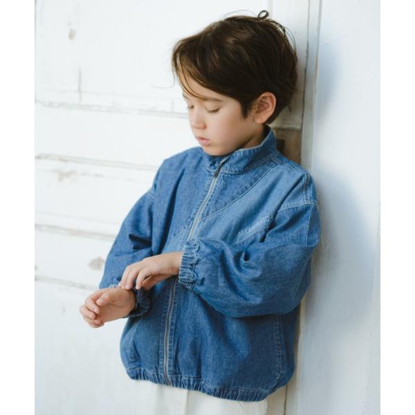 ZOZO問い合わせ番号:97735483ショップ:branshes，ブランシェスブランド:branshes，ブランシェス商品名:スタンドカラー配色デニムジャケットカテゴリ:ジャケット/アウター>デニムジャケットブランド品番:11-53...