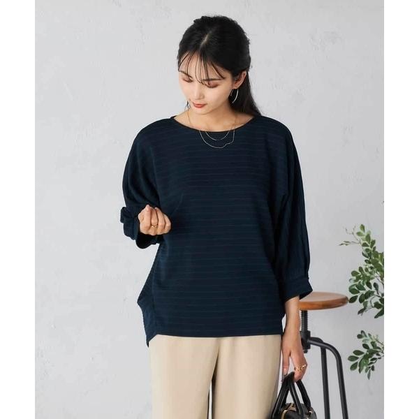 『セール実施中』ZOZO問い合わせ番号:97735609ショップ:a.v.v，アー・ヴェ・ヴェブランド:a.v.v，アーヴェヴェ商品名:ボーダードルマントップスカテゴリ:トップス>Tシャツ/カットソーブランド品番:K2KJA-2203...