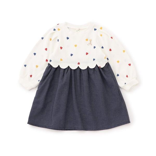 ZOZO問い合わせ番号:97735843ショップ:F.O.Online Store，エフオーオンラインストアブランド:apres les cours，アプレレクール商品名:【リンク/WEB限定/ジュニア対応】スカラップドッキングワンピースカ...