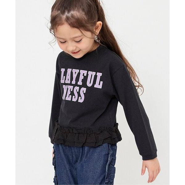 『セール実施中』ZOZO問い合わせ番号:97735852ショップ:F.O.Online Store，エフオーオンラインストアブランド:BREEZE，ブリーズ商品名:【WEB限定/ジュニア対応】 裾フリル長袖Tシャツカテゴリ:トップス>...