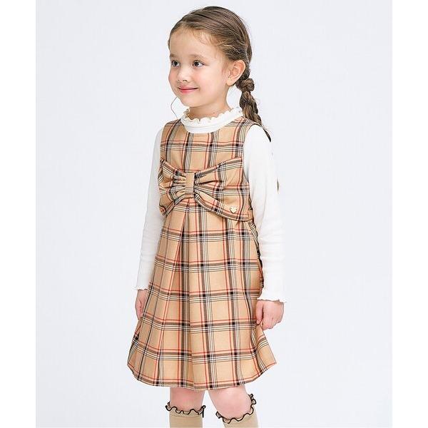 『セール実施中』ZOZO問い合わせ番号:97735884ショップ:F.O.Online Store，エフオーオンラインストアブランド:apres les cours，アプレレクール商品名:【リンク/ジュニア対応】リボンタックジャンパースカー...