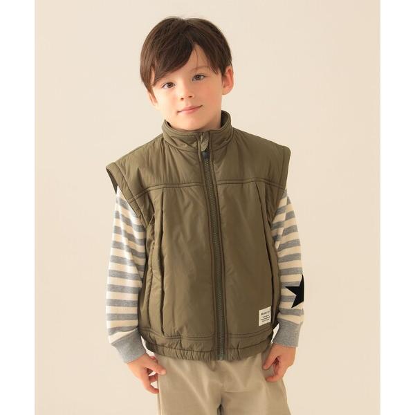 『セール実施中』ZOZO問い合わせ番号:97736218ショップ:BEAMS HEART，ビームスハートブランド:BEAMS mini，ビームスミニ商品名:2way スリーブ 中綿 ブルゾン 2025FW（90〜140cm）カテゴリ:ジャケ...