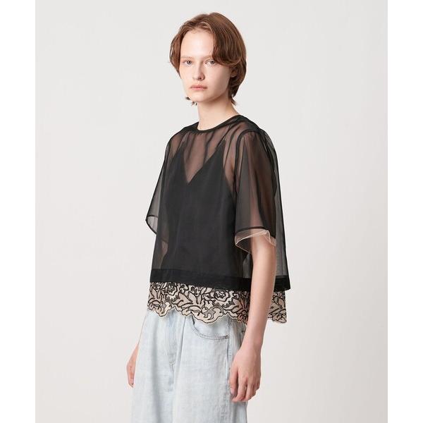 『タイムセール実施中』ZOZO問い合わせ番号:97736349ショップ:UNITED ARROWS，ユナイテッドアローズブランド:AEWEN MATOPH，イウエン マトフ商品名:＜AEWEN MATOPH＞チュールレースレイヤードブラウス...