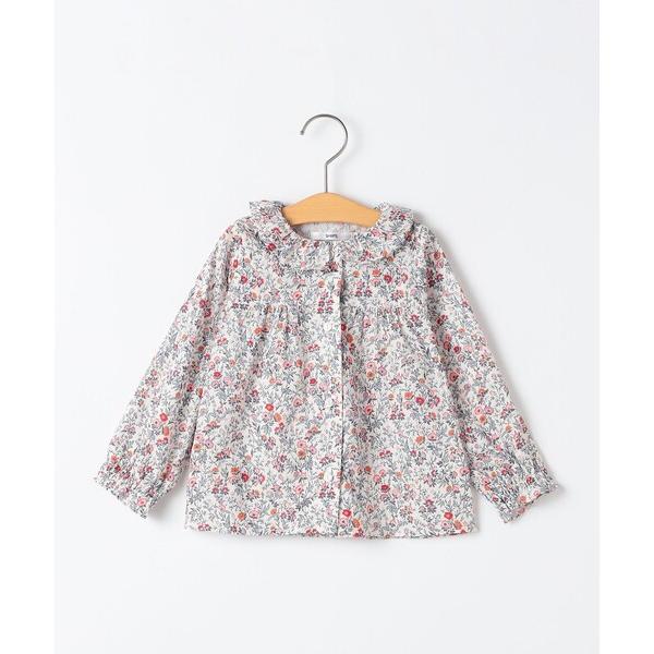 『セール実施中』ZOZO問い合わせ番号:97736412ショップ:SHIPS KIDS，シップス キッズブランド:SHIPS，シップス商品名:SHIPS KIDS:80〜90cm / リバティ フリルカラー ブラウスカテゴリ:トップス&gt...