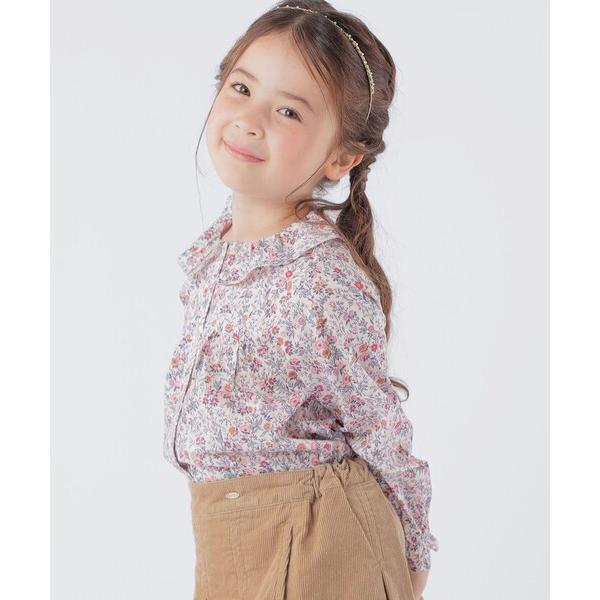 『セール実施中』ZOZO問い合わせ番号:97736414ショップ:SHIPS KIDS，シップス キッズブランド:SHIPS，シップス商品名:SHIPS KIDS:100〜130cm / リバティ フリルカラー ブラウスカテゴリ:トップス&...
