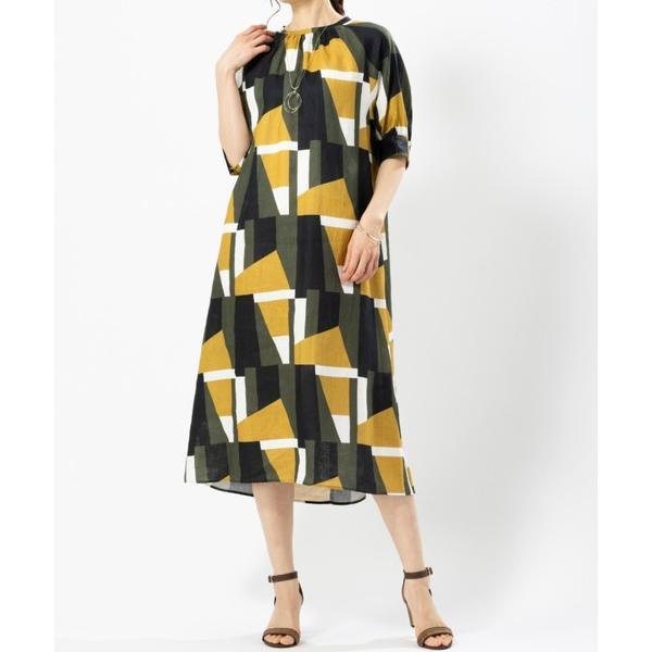 『セール実施中』参考価格：14，590円発売時期：2025年05月コンディション：B（目立つ使用感なし）使用感が少ない、または気にならないアイテム後身頃：汚れ参考商品名：フレンチリネンワンピース｜麻100％ リネン フレンチリネン ワンピー...