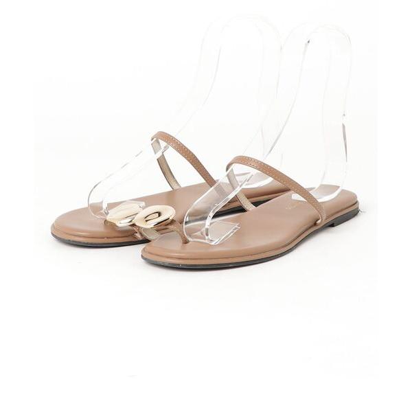 参考価格：6，600円発売時期：2024年04月コンディション：B（目立つ使用感なし）使用感が少ない、または気にならないアイテムソール：汚れつま先・かかと：擦り減り参考商品名：ZOZOTOWN限定 メタルモチーフフラットサンダル 41290...