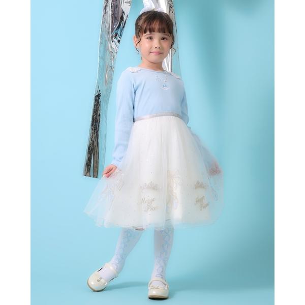 『タイムセール実施中』ZOZO問い合わせ番号:97767208ショップ:NARUMIYA ONLINE，ナルミヤ オンラインブランド:mezzo piano，メゾピアノ商品名:チュール刺しゅうドッキングワンピースカテゴリ:ワンピース/ドレス...