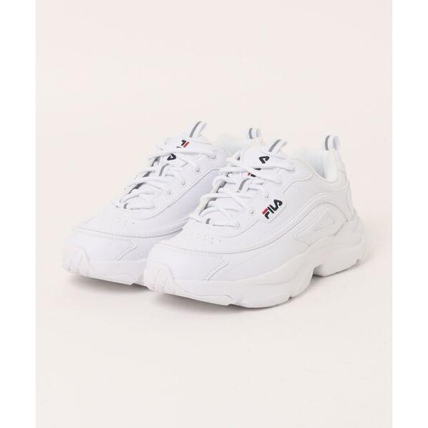 『タイムセール実施中』ZOZO問い合わせ番号:97767901ショップ:TSURUYA，ツルヤブランド:FILA，フィラ商品名:《FILA》RAYTONAカテゴリ:シューズ>スニーカーブランド品番:UFW25043カラー:ホワイト，ブ...
