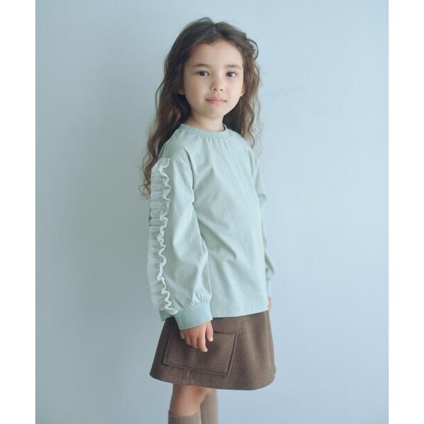 『セール実施中』ZOZO問い合わせ番号:97767914ショップ:green label relaxing，グリーンレーベル リラクシングブランド:green label relaxing，グリーンレーベルリラクシング商品名:袖フリル ロン...