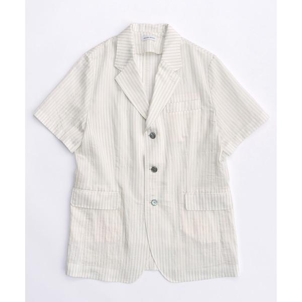 『タイムセール実施中』参考価格：26，400円発売時期：2024年04月コンディション：B（目立つ使用感なし）使用感が少ない、または気にならないアイテム首周り：汚れ参考商品名：Silky Stripe Half Sleeve Jacket/...