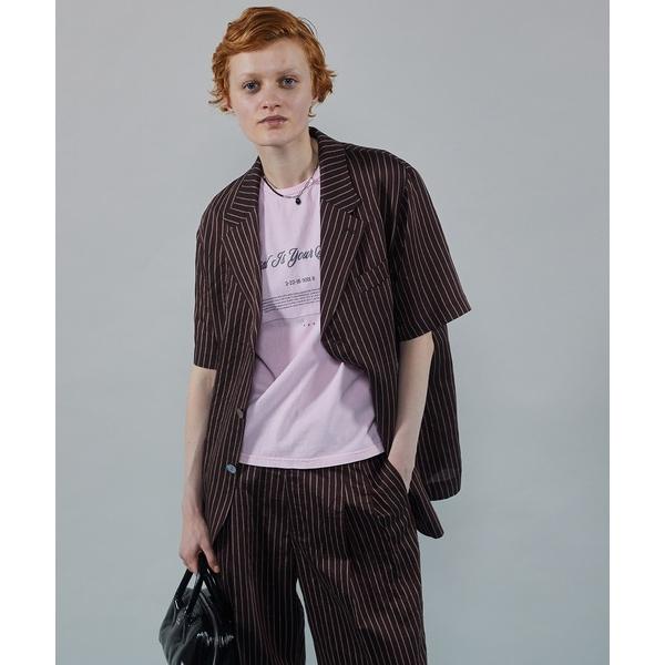 参考価格：26，400円発売時期：2024年04月コンディション：A（使用感なし）数回使用した程度で使用感が感じられないアイテム参考商品名：Silky Stripe Half Sleeve Jacket/シルキーストライプハーフスリーブジャ...