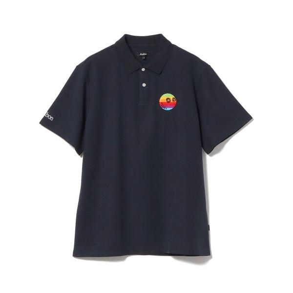 参考価格：19，800円発売時期：2024年02月コンディション：B（目立つ使用感なし）使用感が少ない、または気にならないアイテム襟周り：色あせ、汚れ参考商品名：MALBON GOLF × BEAMS GOLF / 別注 レインボー ポロシ...