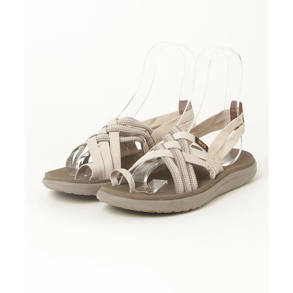 参考価格：7，480円発売時期：2023年03月コンディション：C（やや使用感あり）使用感があり、やや気になる傷や汚れがあるアイテム全体的：汚れ参考商品名：TEVA: VOYA STRAPPY ストラップ サンダル 25SS参考品番：725...