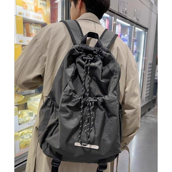 『タイムセール実施中』ZOZO問い合わせ番号:97798285ショップ:Ada.，エイダブランド:Miniministore，ミニミニストア商品名:リュックサック ドローストリング 大容量カテゴリ:バッグ>バックパック/リュックブラン...